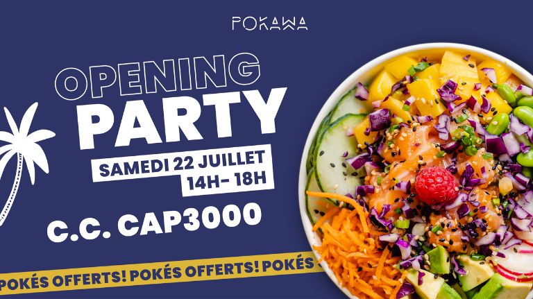 Restaurant Pokawa : Centre CAP3000