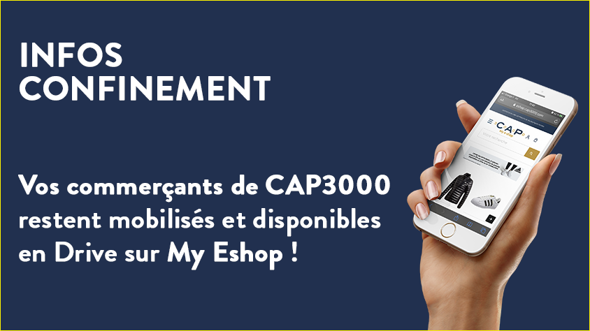 Centre commercial Cap 3000 à Saint-Laurent-du-Var